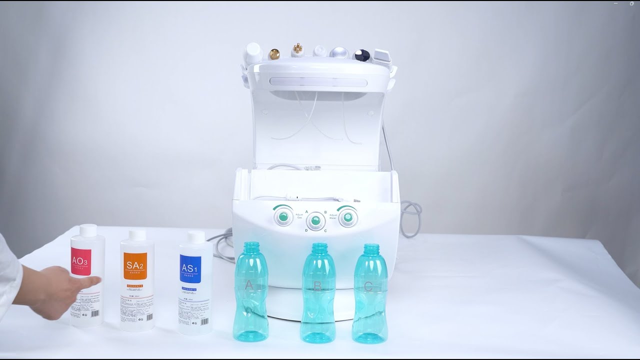 7 In 1 Multifinctional Hydra Facial Skin Testing Machine Setup | SR-040 ...
