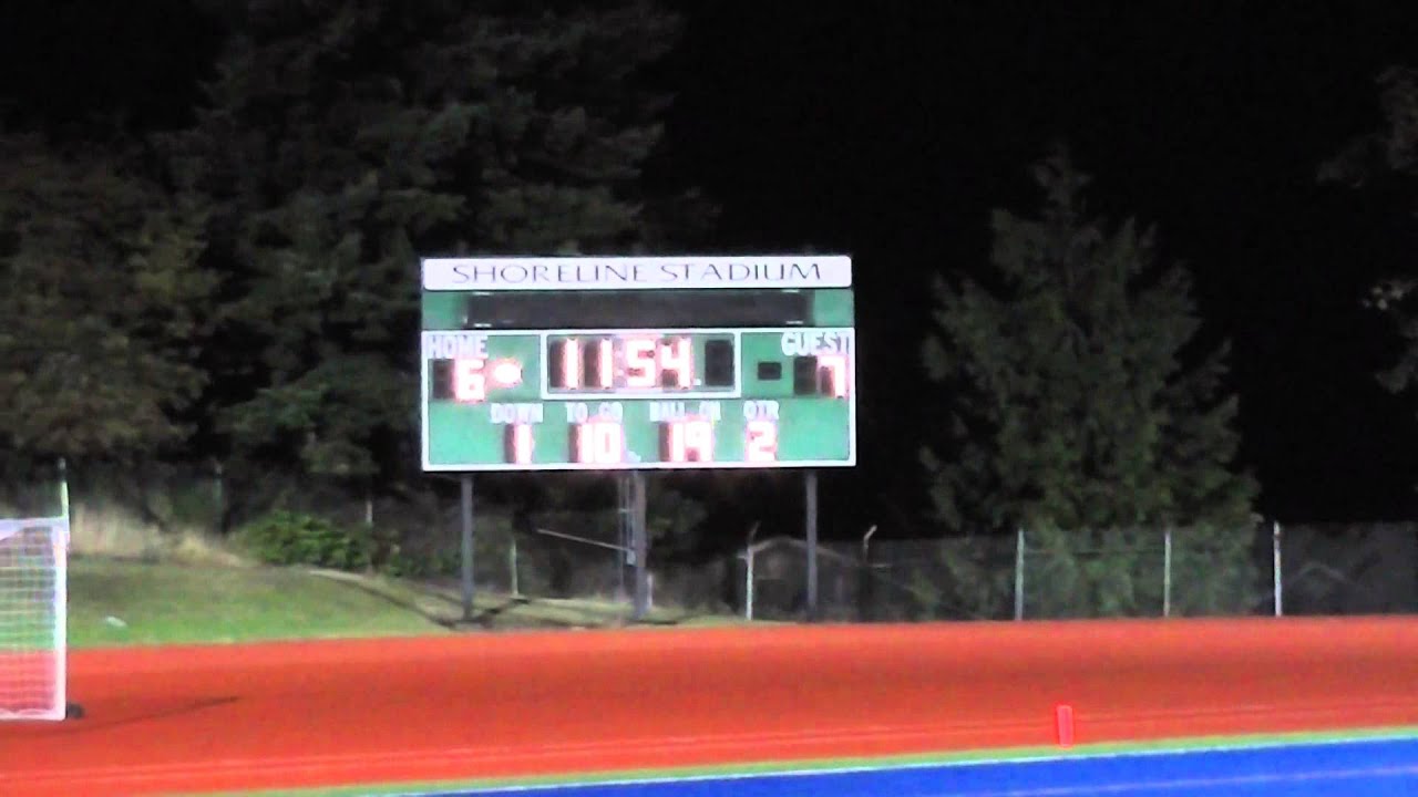 SWHS vs. Stanwood, Nov. 2, 2012, at Shoreline Stadium (varsity high ...