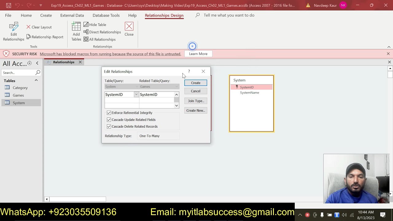 Exp19_Access_Ch02_ML1 - Game Collection 1.2 | Exp19_Access_Ch02_ML1 ...