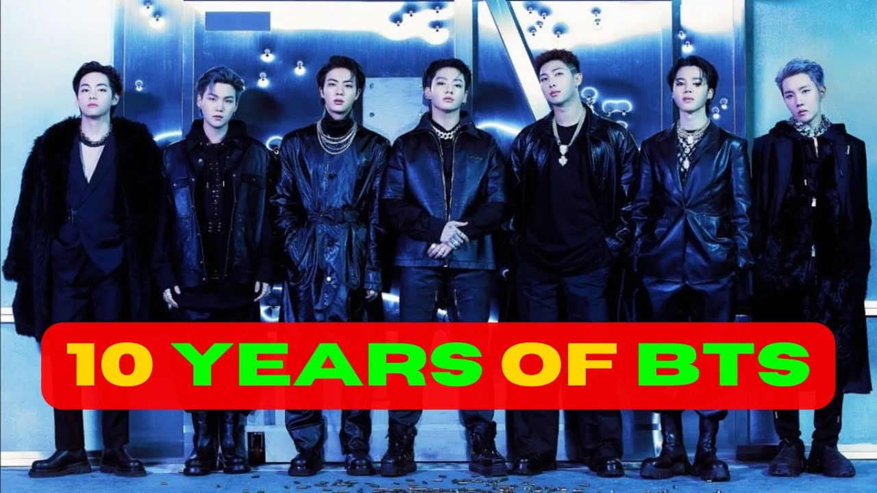 10 years of BTS magic | BTS breaking boundaries | 10 years BTS global ...
