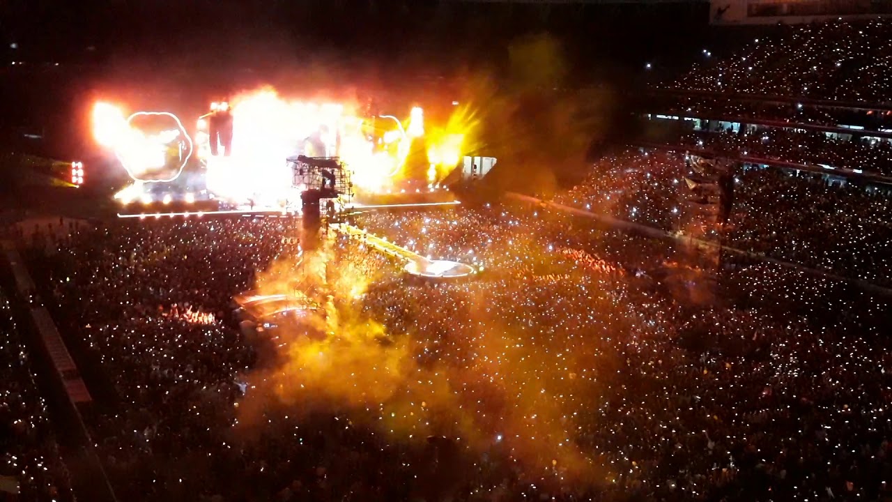 COLDPLAY ARENA - VIDEO EM HD - SENSACIONAL TOP - YouTube