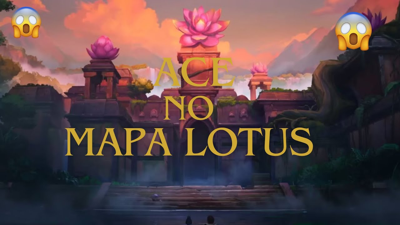 DEI UM ACE NO MAPA LOTUS E IMPRESSIONEI TODOS! - YouTube