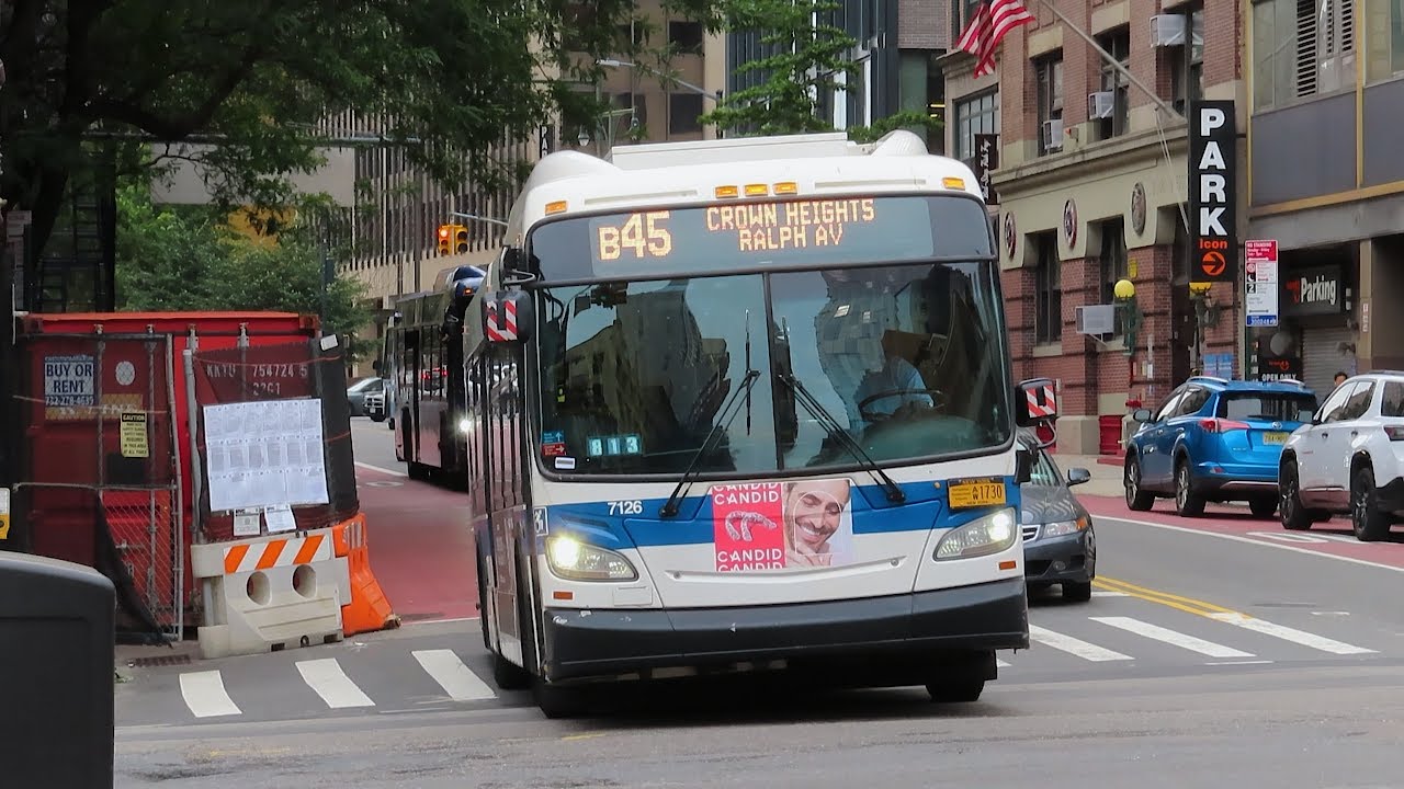 MTA New York City Bus: 2015 New Flyer XD40 Xcelsior 7126 on the B45 Bus ...