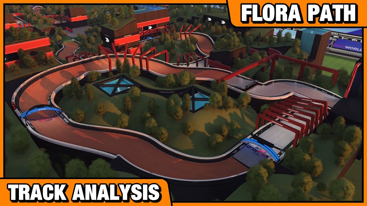 Trackmania TOTD: Flora Path ft' Speq By Woop | Track Analysis - YouTube