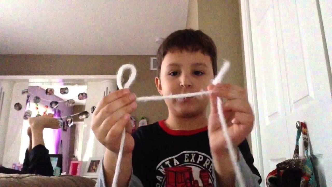 How to make a rope go through your neck - YouTube