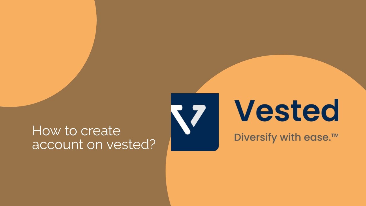 How to create account on vested ? | invest in US stock - YouTube