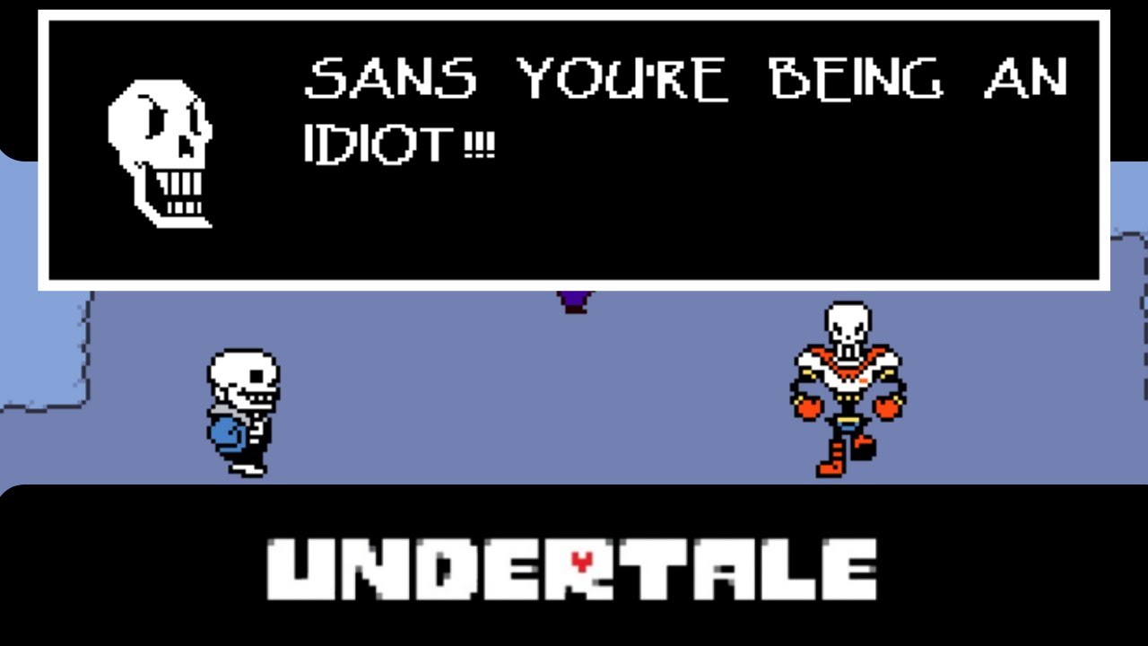 PAPYRUS AND SANS CAN'T MAKE A WORKING TRAP | Undertale Part 2 - YouTube