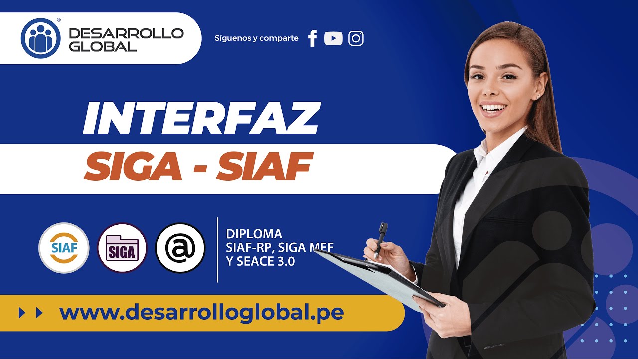 Interfaz SIGA MEF - SIAF RP (Últimas modificaciones) - YouTube