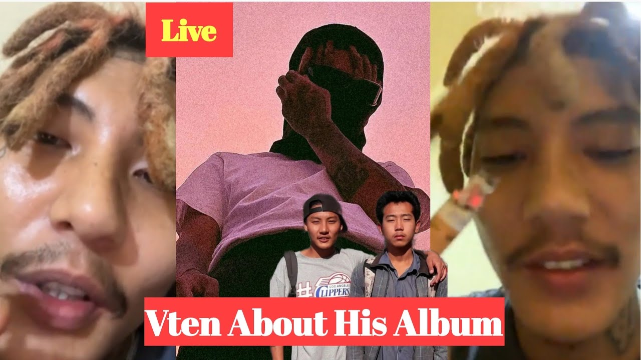 Vten Live On Inatagram || Talks About And His New Album Bad Bad ...