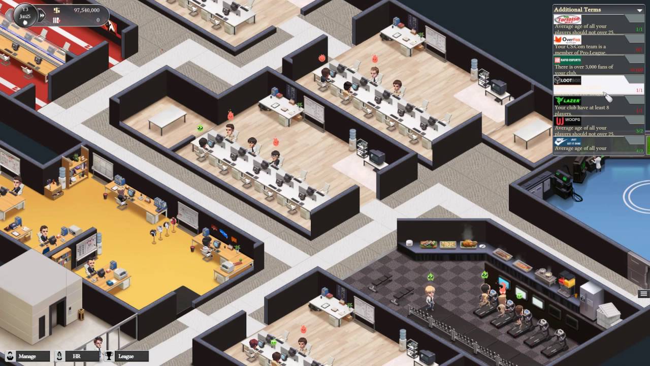 ESports Club Tycoon - Greenlight video - YouTube