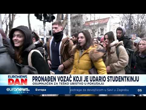 Vozač udario kolima studentkinju tokom blokade: Studenti organizovali skup ispred Pravnog ...