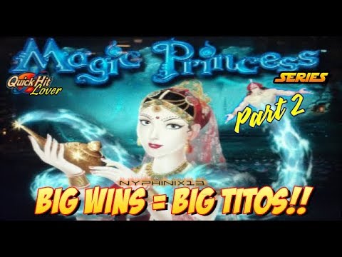 MAGIC PRINCESS Slot Bonus BIG WINS! Part 2 - YouTube