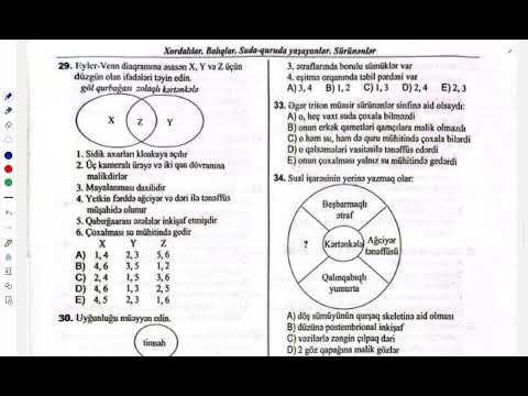#DİM2025.Suda-quruda yaşayanlar və sürünənlər tam izah.#miq#test#keşfet#abituriyent#sertifikasiya
