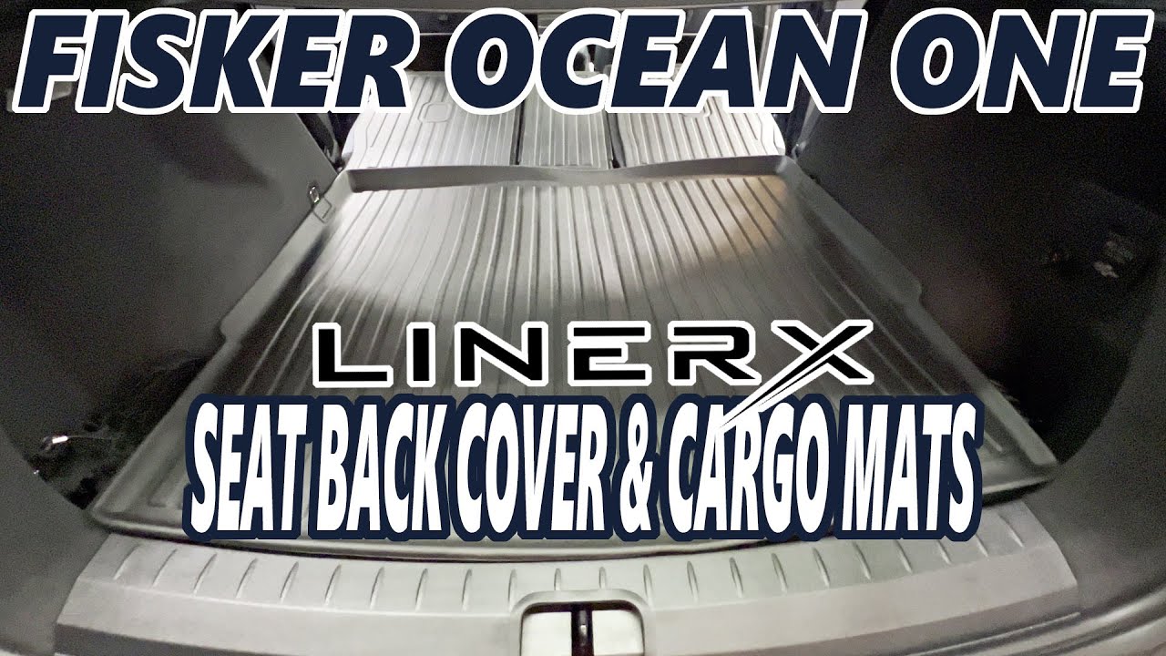 Fisker Ocean One - LinerX Cargo & Seat Back Cover Mats - YouTube