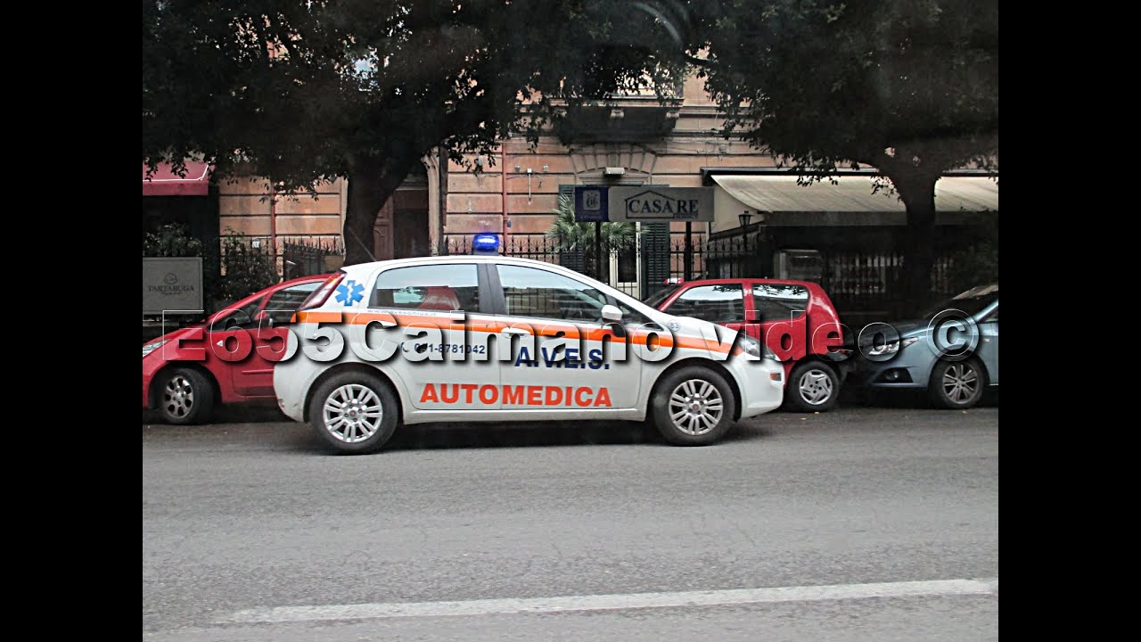 [HD - Sirena Automedica] Automedica AVES in Emergenza! / Doctor Car in ...