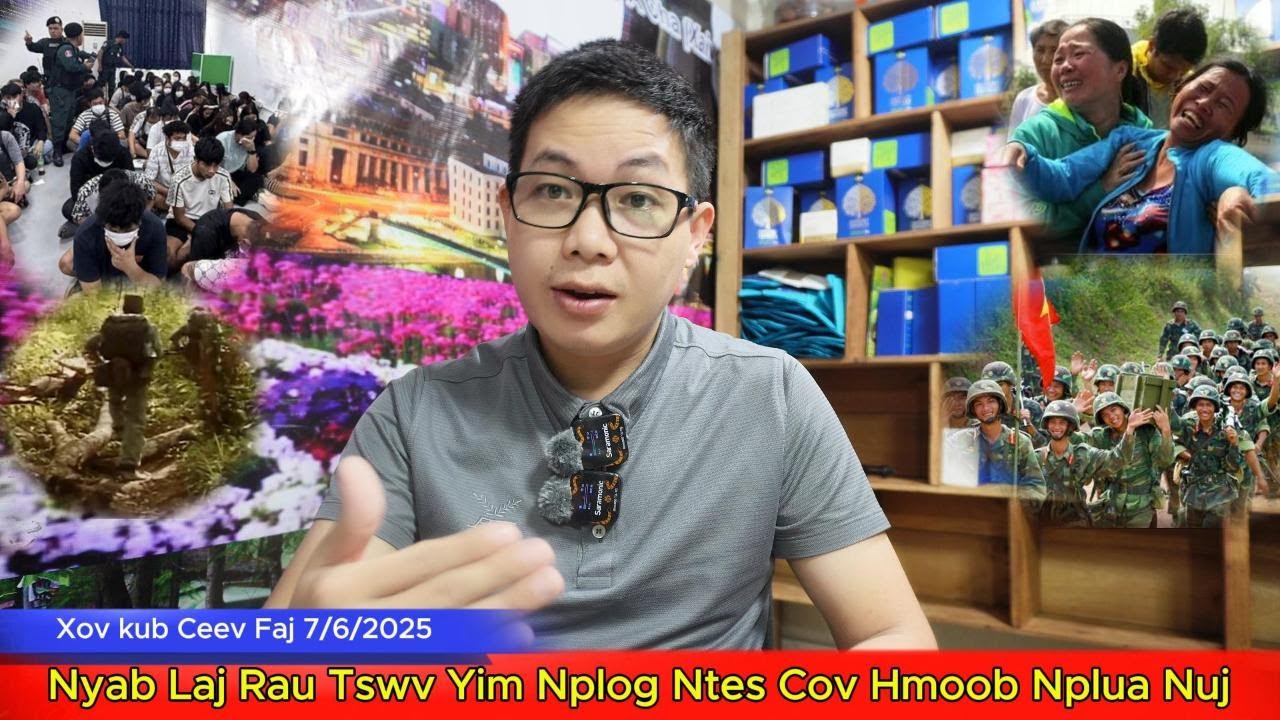 Xov Kub 7/6/2025 Nyab Laj Qhia Tswv Yim Rau Police Nplog Yuav Muab Cov Hmoob Nplua Nuj Txhom Kom ...