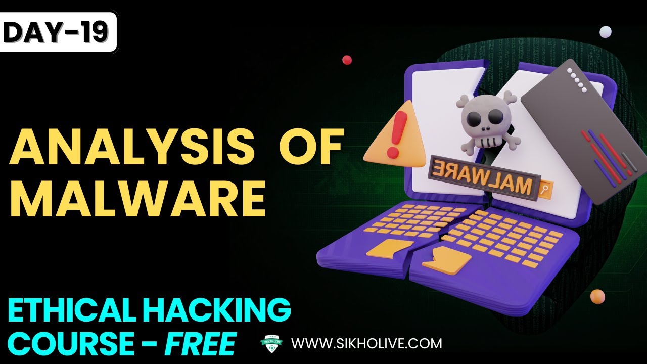 Day-19:Analysis and Reverse Engineering of Malware: - YouTube