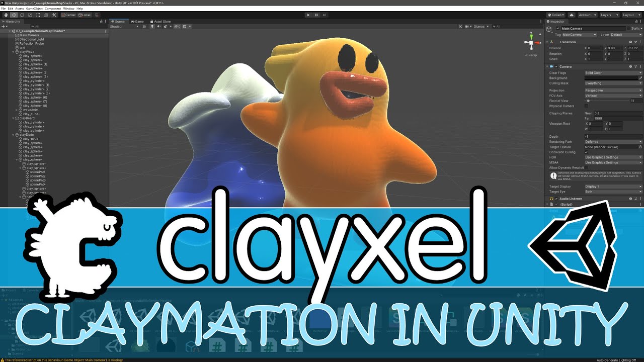 Clayxels -- Claymation Meets Unity! - YouTube