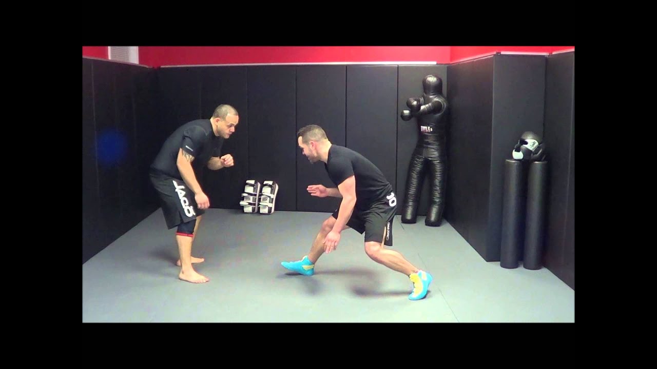 MMA Training: Low Ankle Single Leg Takedown - YouTube