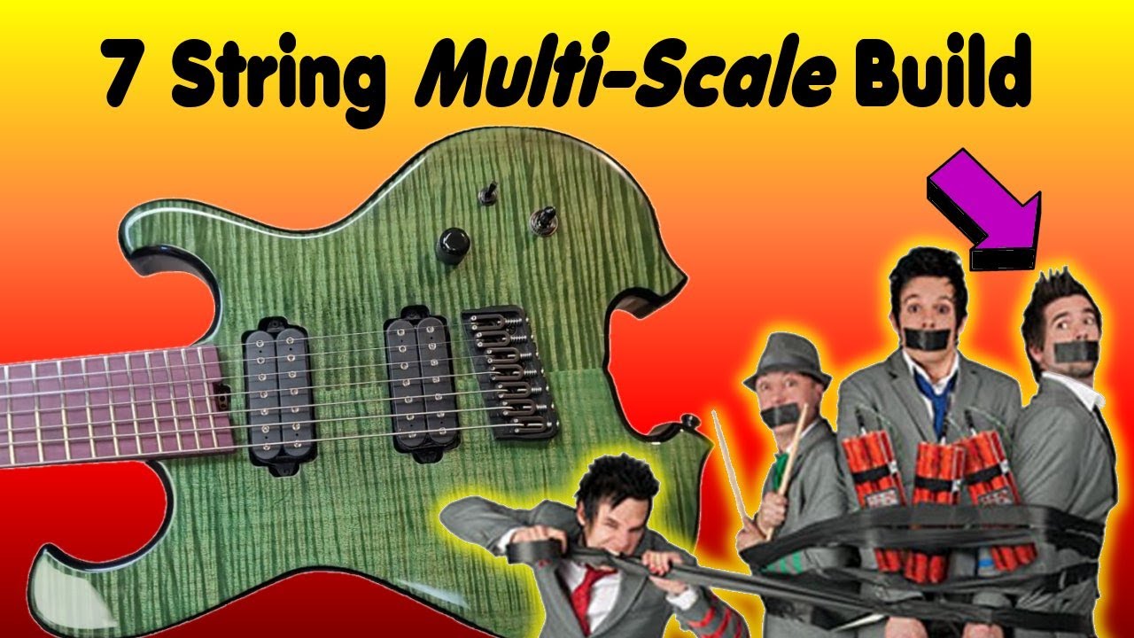 Custom 7-String Multi-Scale Guitar Build - YouTube