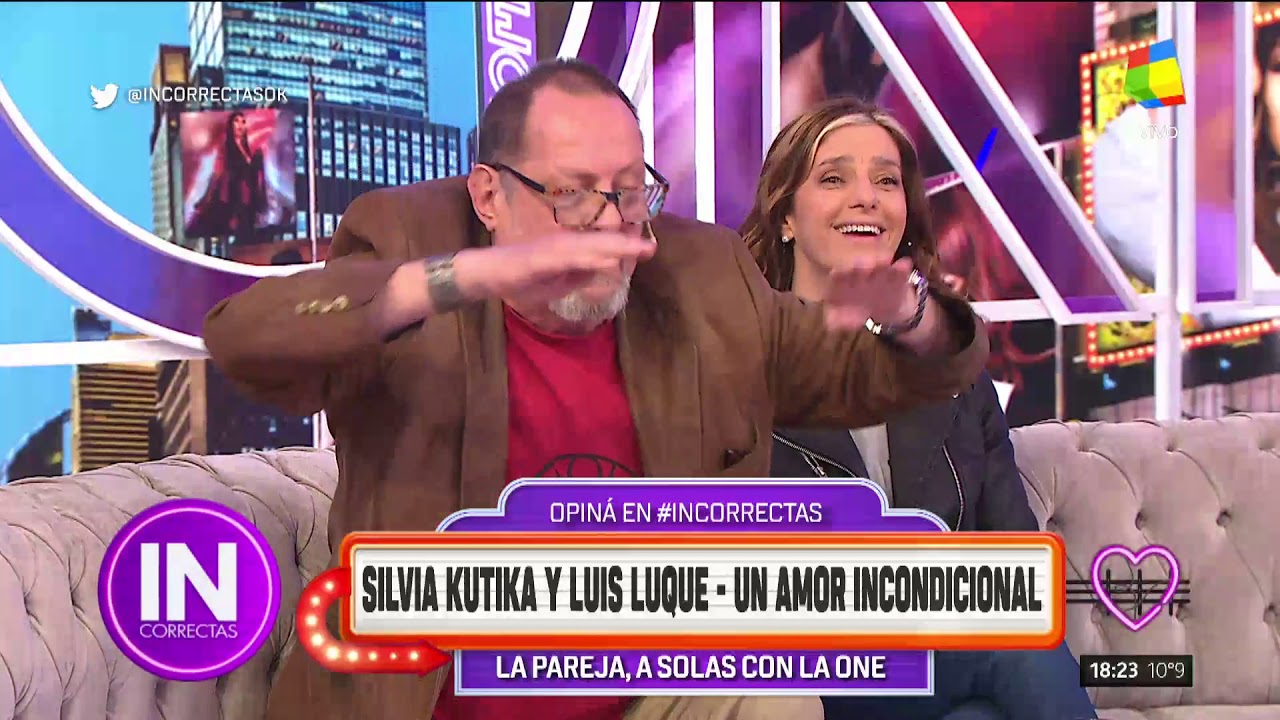 La divertida anécdota de Silvia Kutika y Luis Luque - YouTube