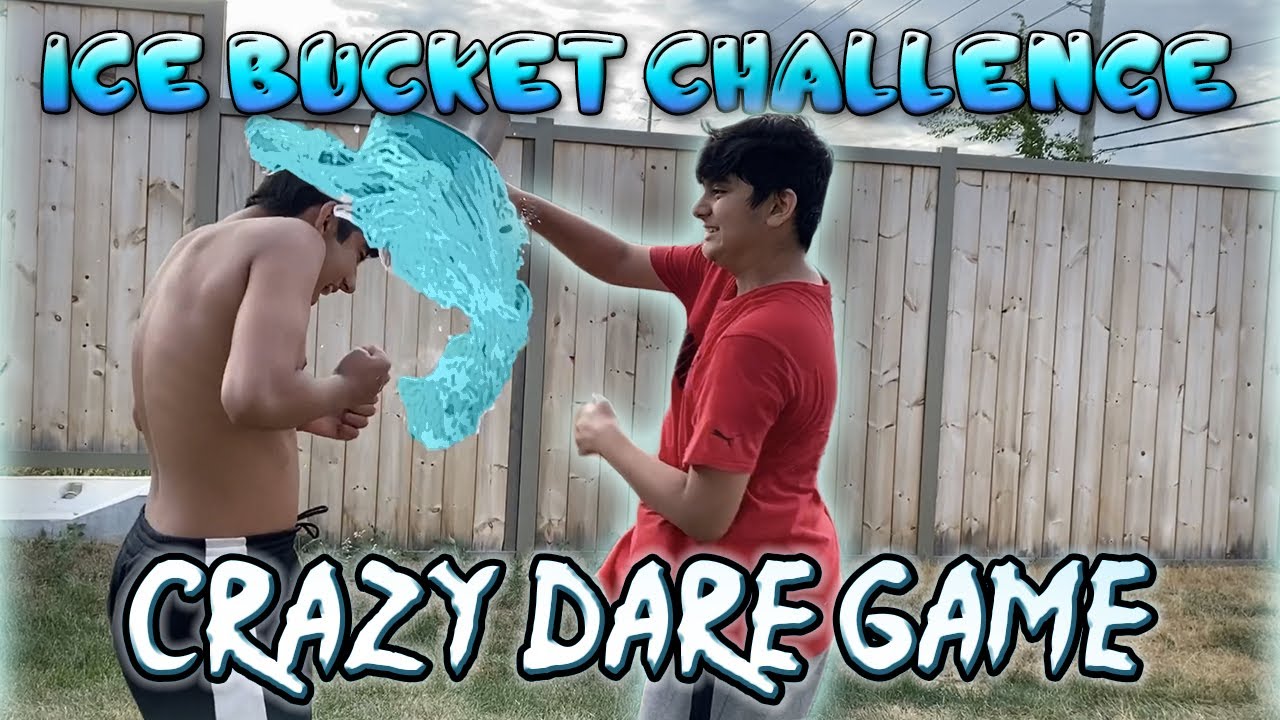 ICE BUCKET CHALLENGE! (Crazy Dare Game) - YouTube