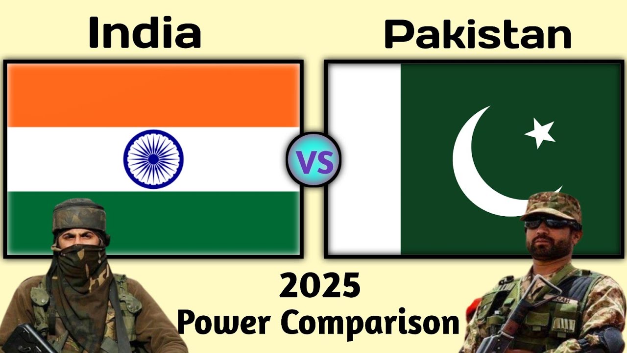 India vs Pakistan Millitary Power Comparison 2025| Pakistan vs India ...