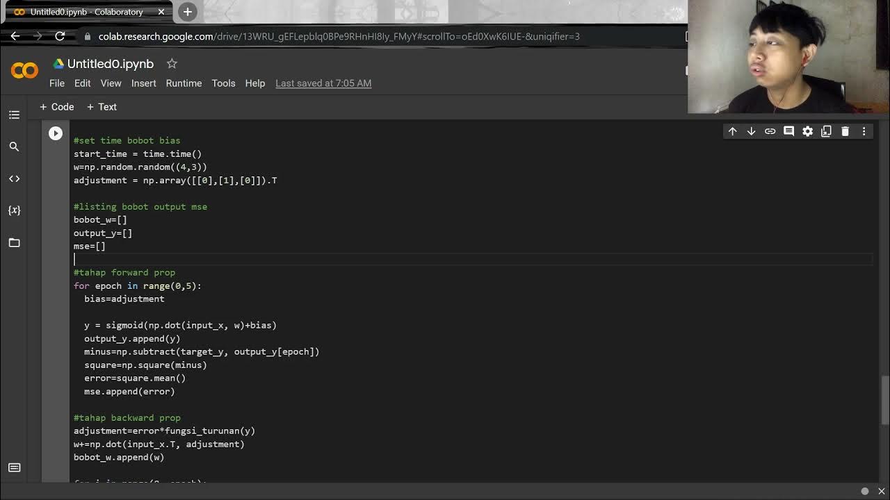 192445 Muhammad Khaidir | Backpropagation Implementation using Python ...