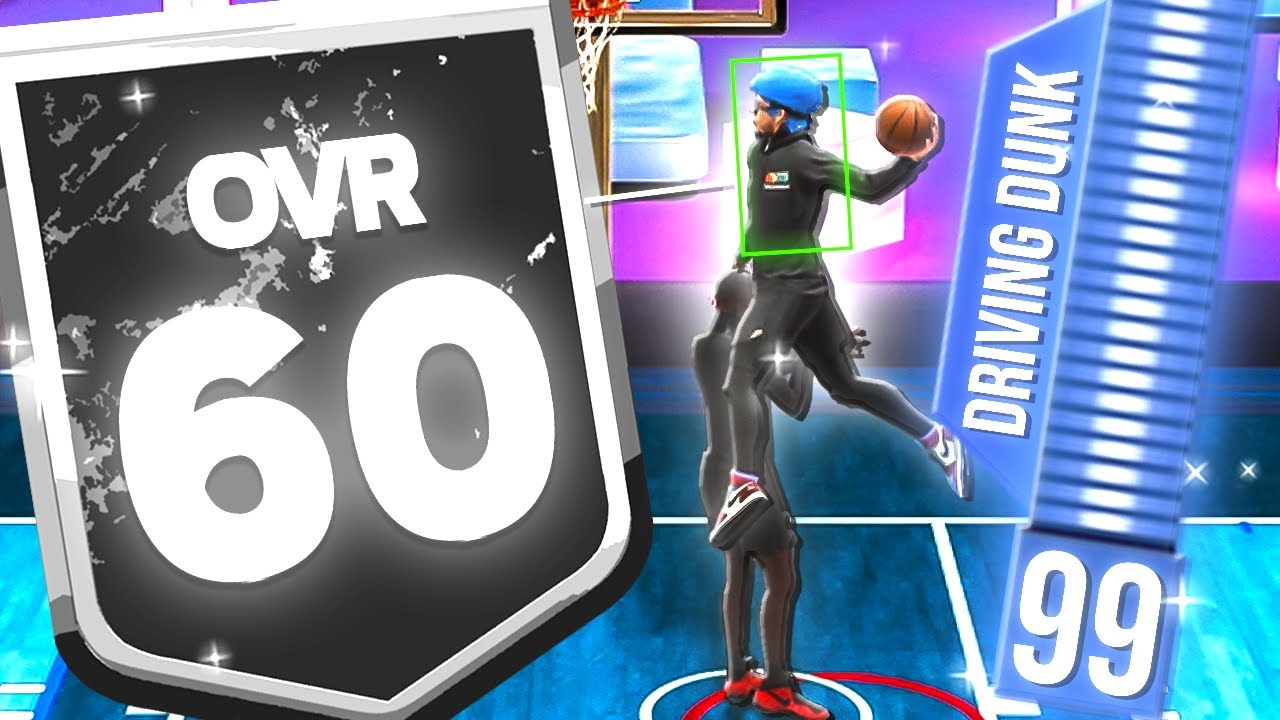 What happens if you use a 60 OVERALL build with a 99 DUNK RATING on ...