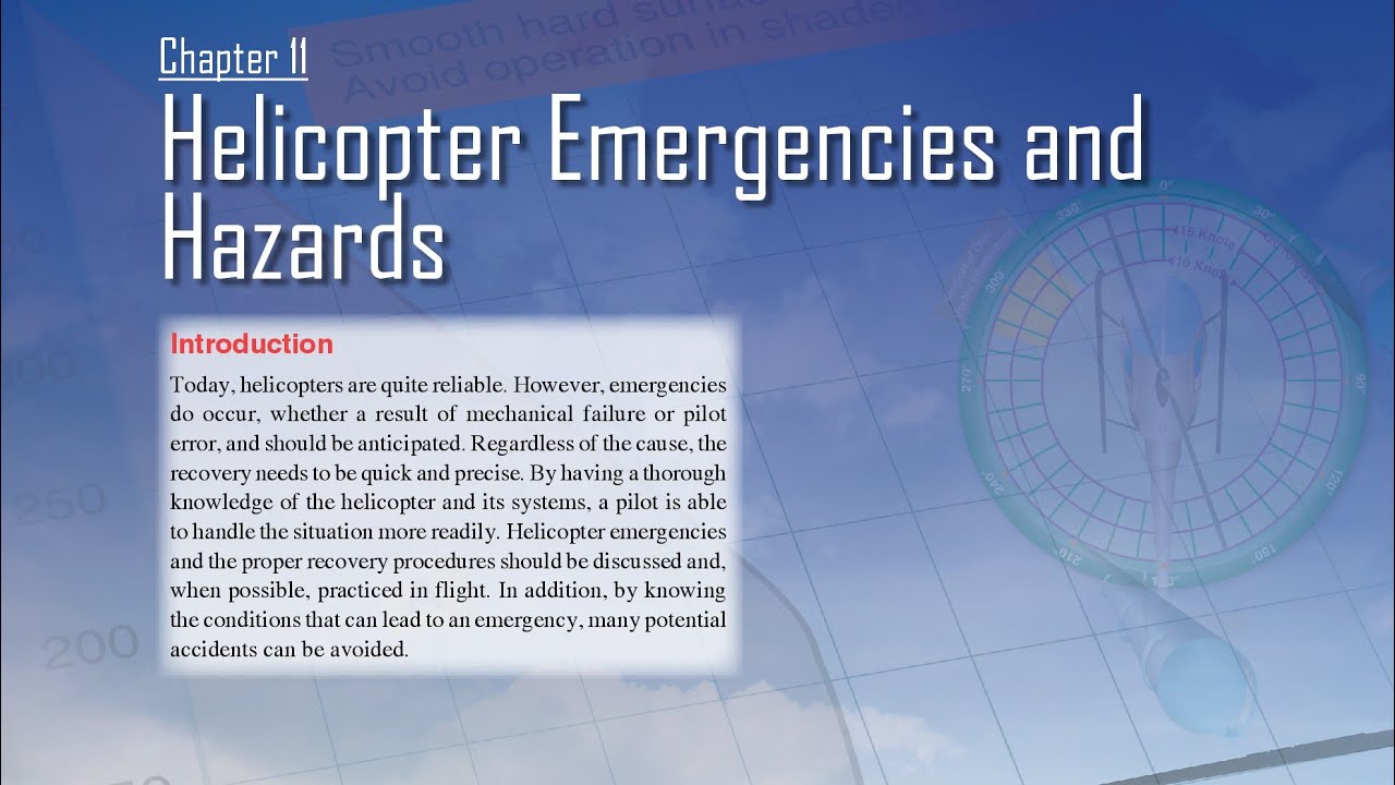 Helicopter Flying Handbook, FAA-H-8083-21B Chapter 11 Helicopter ...