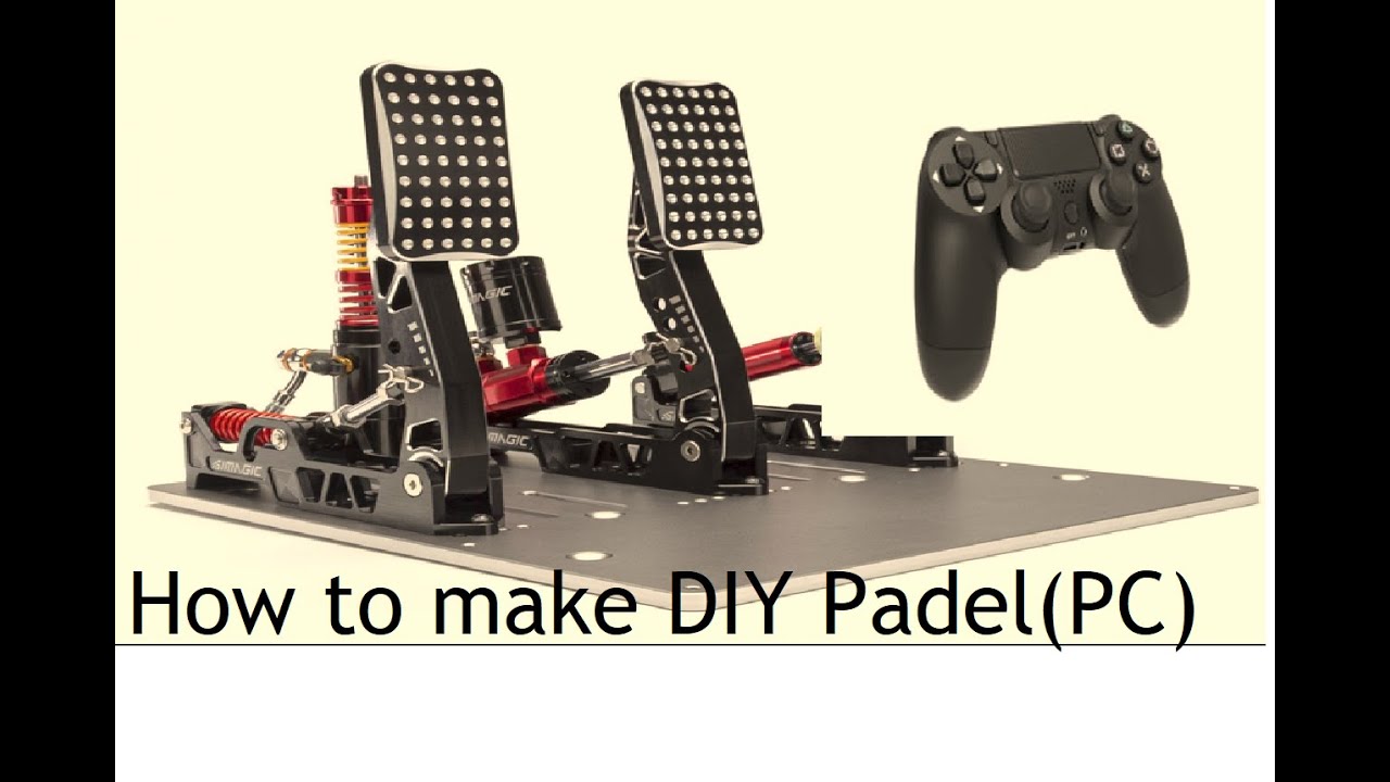 how to make diy padel for pc (concept) || STEERING WHEEL || PADEL - YouTube