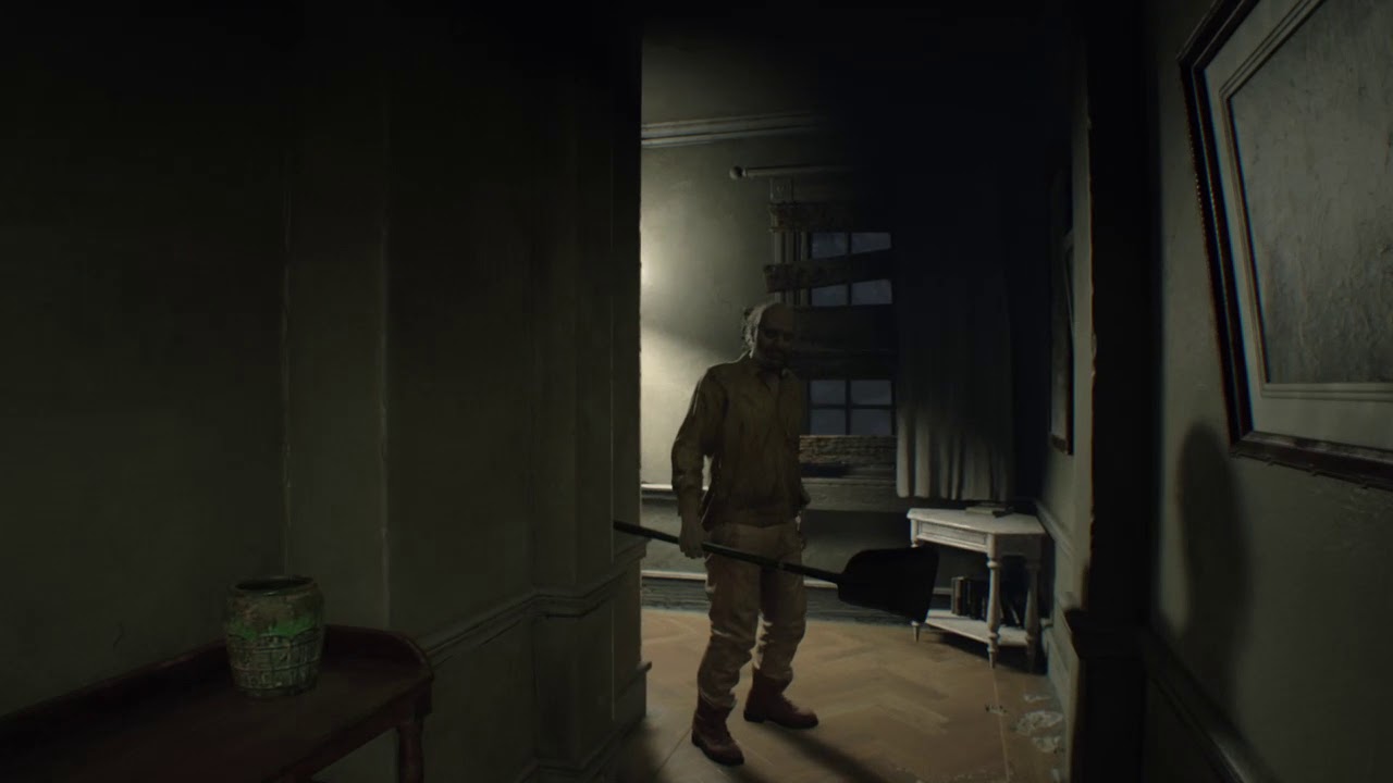 RE7 - Madhouse Jack Hallway (avoiding leg chop) - YouTube