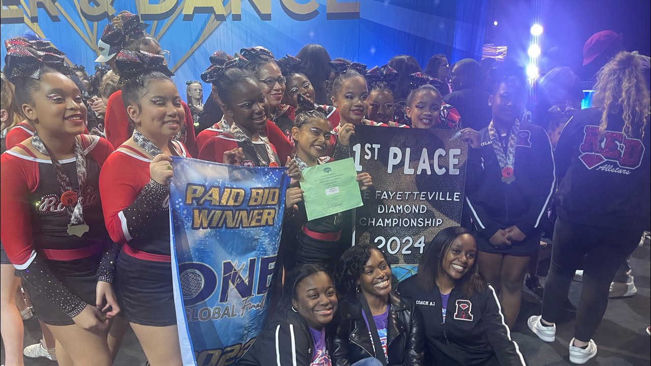 Diamond cheer & Dance comp(first place) - YouTube