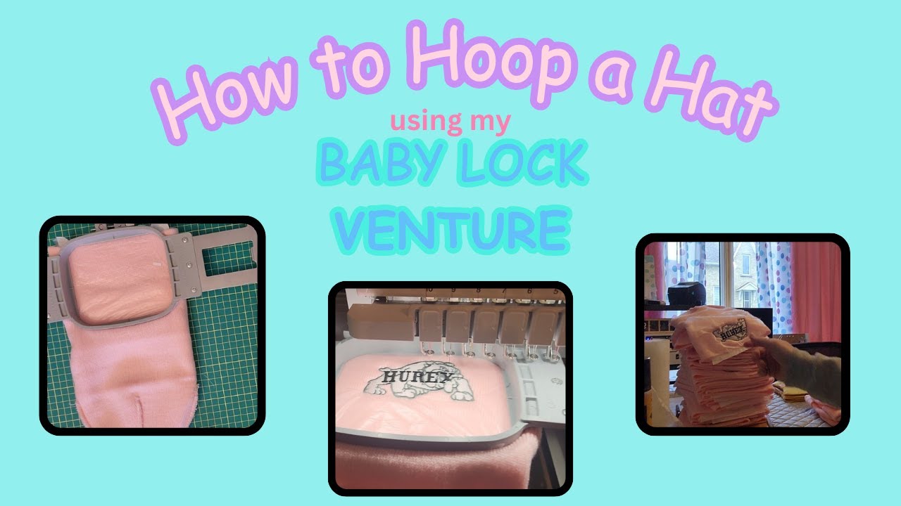 Hat Embroidery 101: Hooping Techniques for Beanies/toques - YouTube
