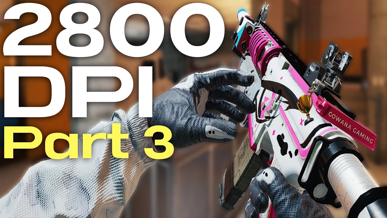 POV: You run the Highest Sens in Rainbow Six Siege - YouTube