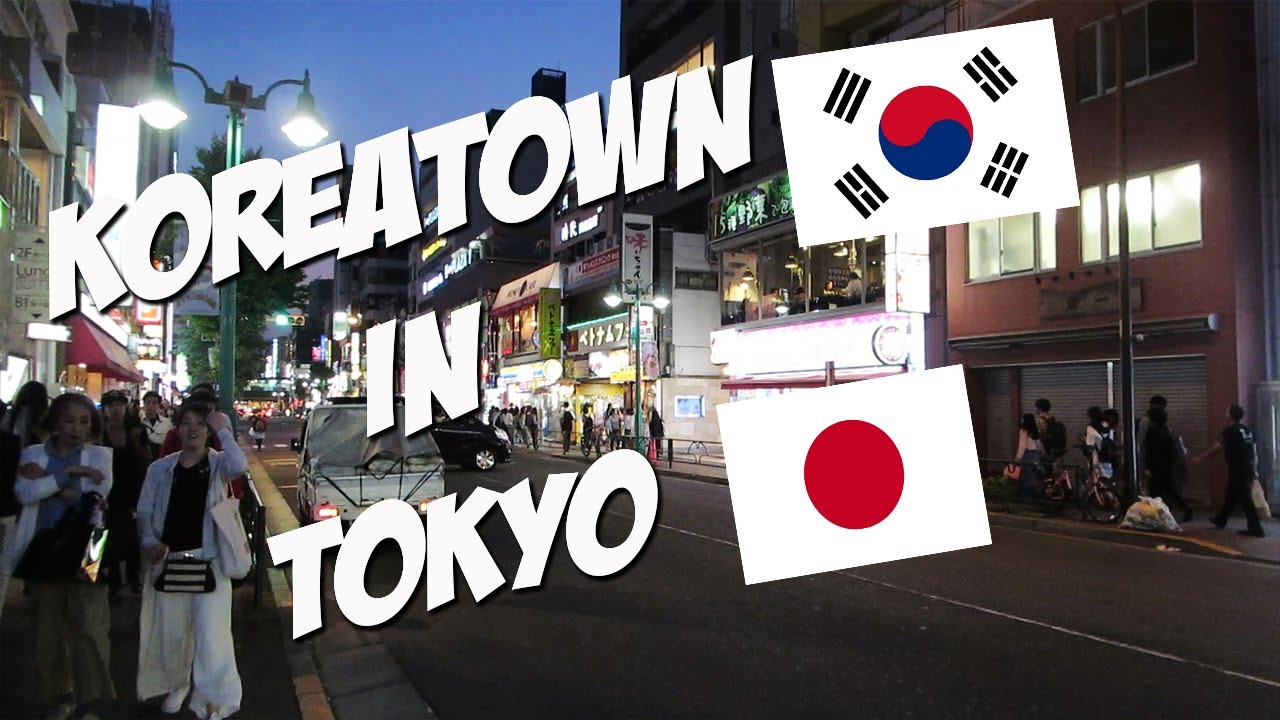 Koreatown in Tokyo - ( Exploring Tokyo ) | Japan Vlog - YouTube