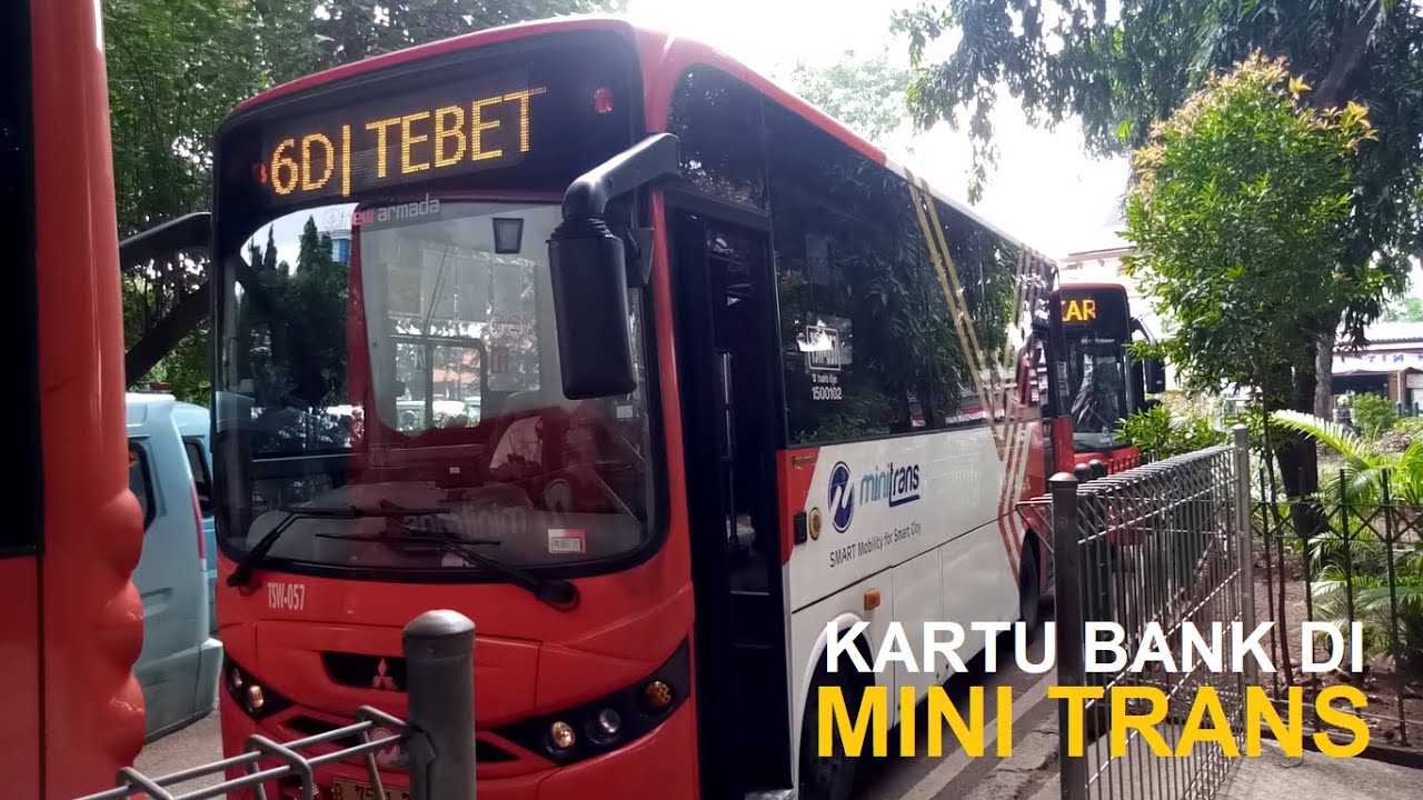 Busway Transjakarta MiniTrans : Cara Naik Pakai Kartu Bank / Kartu Uang ...