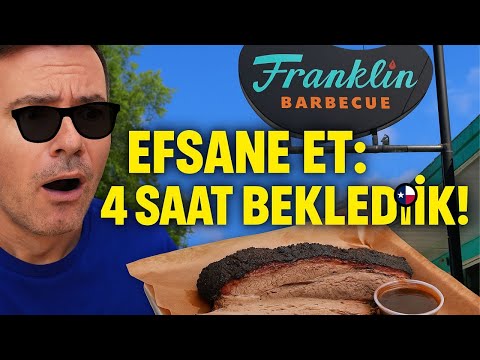 Austin Sokaklarında Tur Attık! Franklin BBQ'de Efsane Brisket Deneyimi 🇺🇸🔥