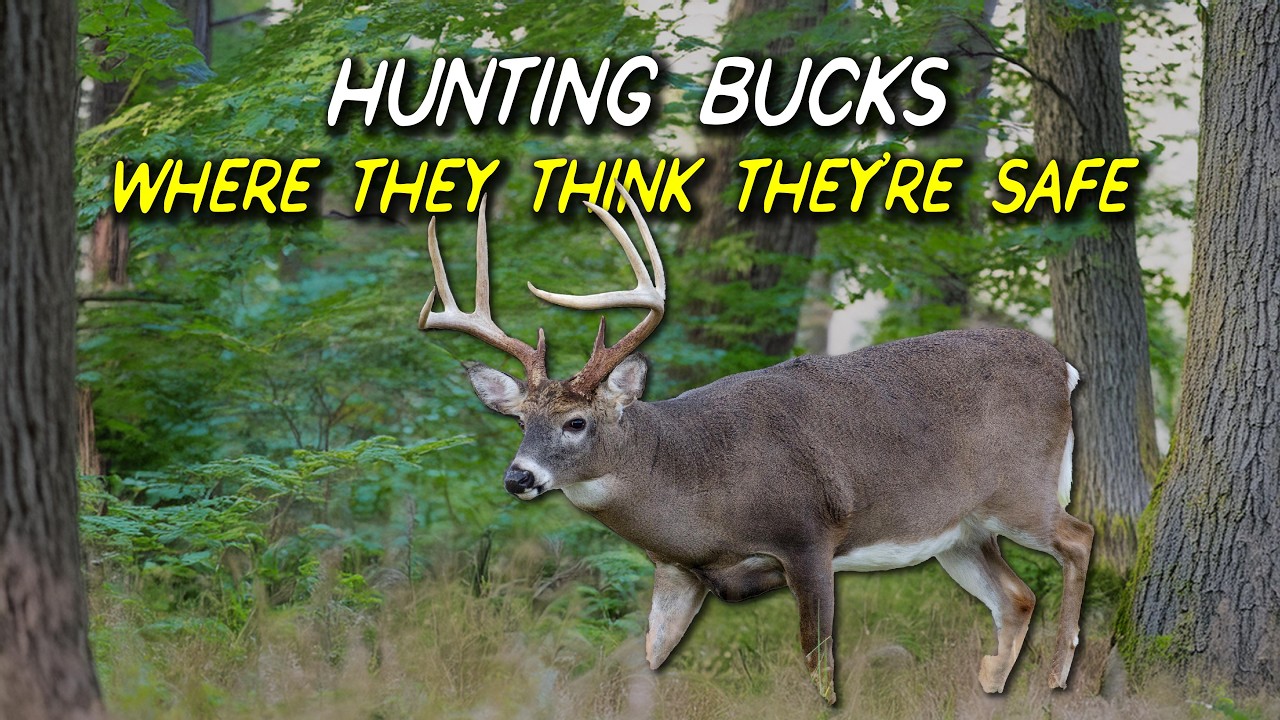 How to Hunt Big Bucks in their "Safe Zones" - YouTube