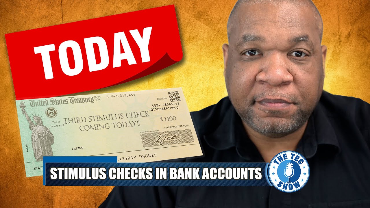 $1400 Stimulus Checks Arriving NOW + Stimulus Package Update - YouTube