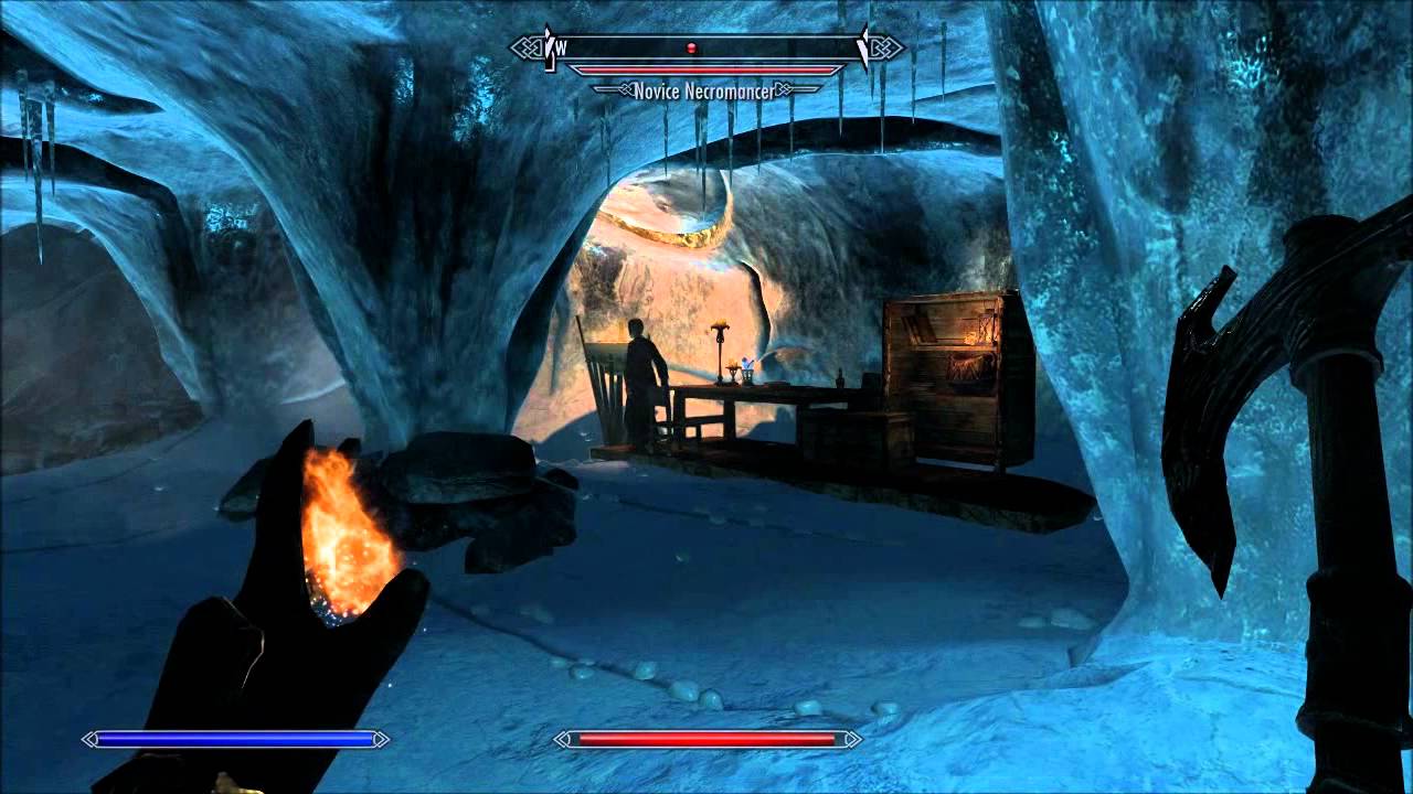 Skyrim - Hob's Fall Cave - Part 120 Master Difficulty - YouTube