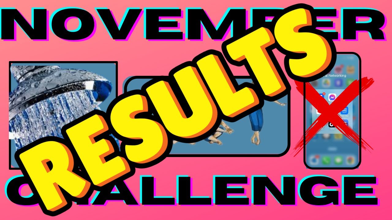 November Challenges Recap - Not what I expected! - YouTube