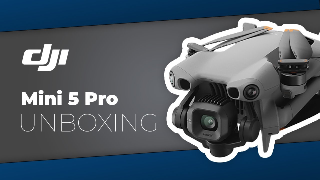 Unboxing du DJI Mini 5 pro - YouTube