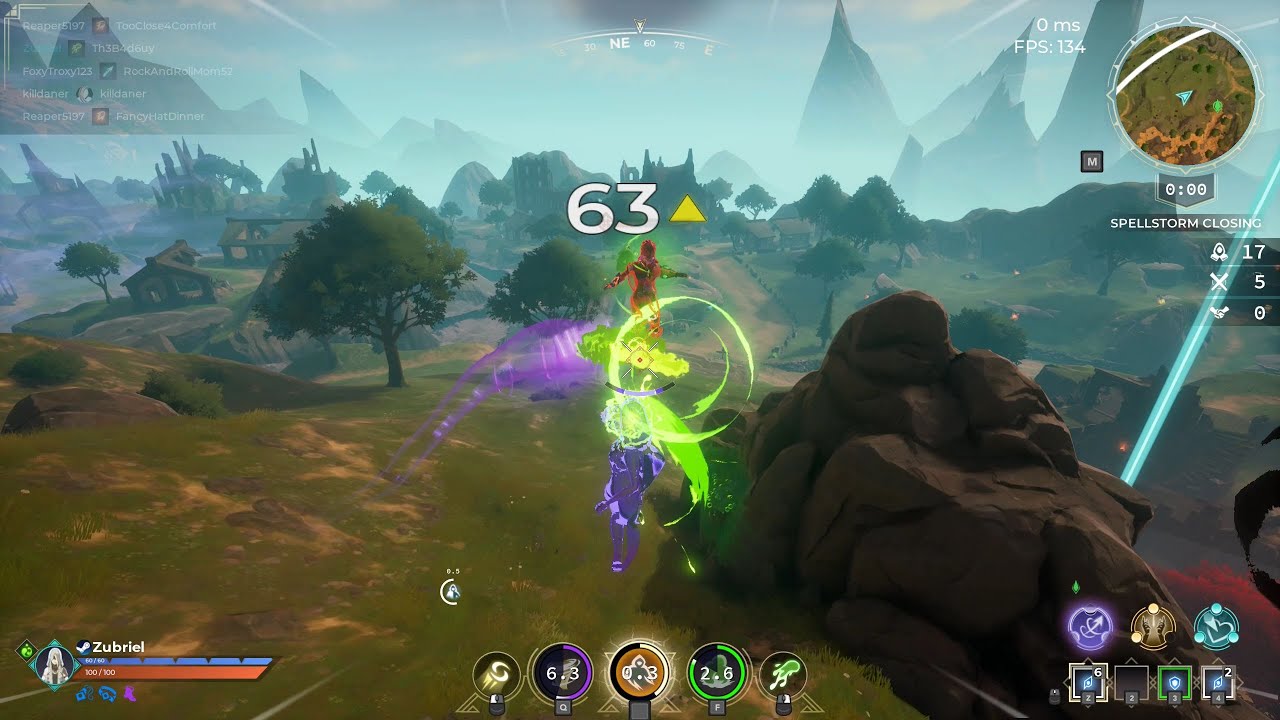 Spellbreak Chapter 3 Gameplay - Toxicologist Wind Ambidextrous - High ...