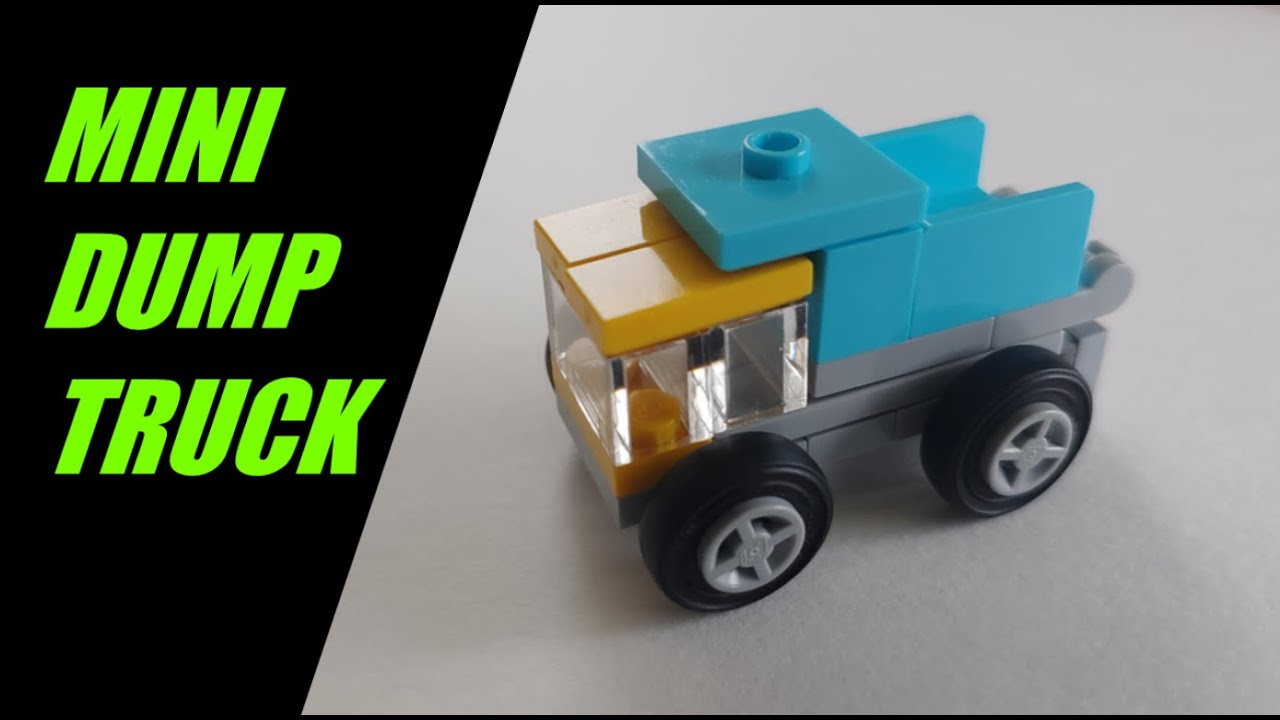 How To Make A Lego Mini Dump Truck - YouTube