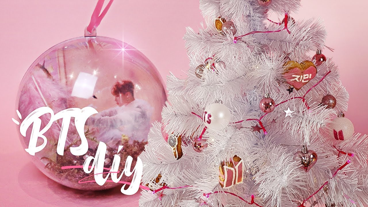 BTS CHRISTMAS DIY 🎄 My A.R.M.Y Christmas Tree - YouTube