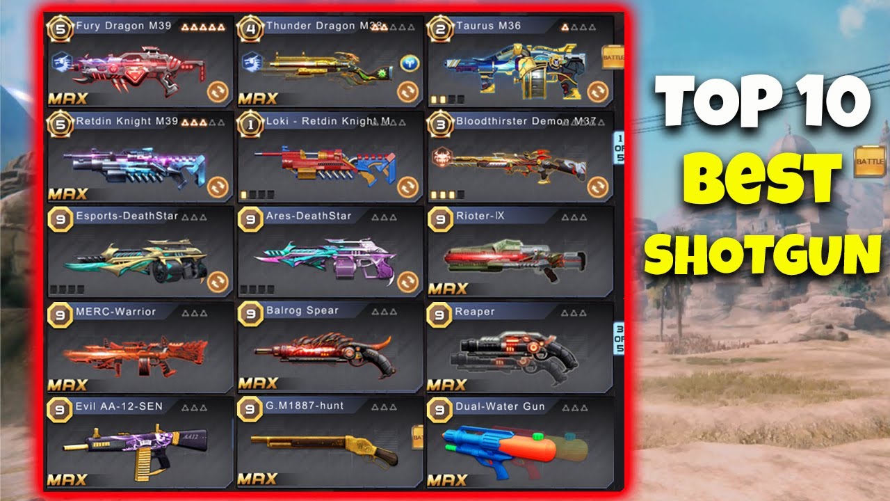 REVIEW SEMUA SHOTGUN DI CRISIS ACTION - YouTube