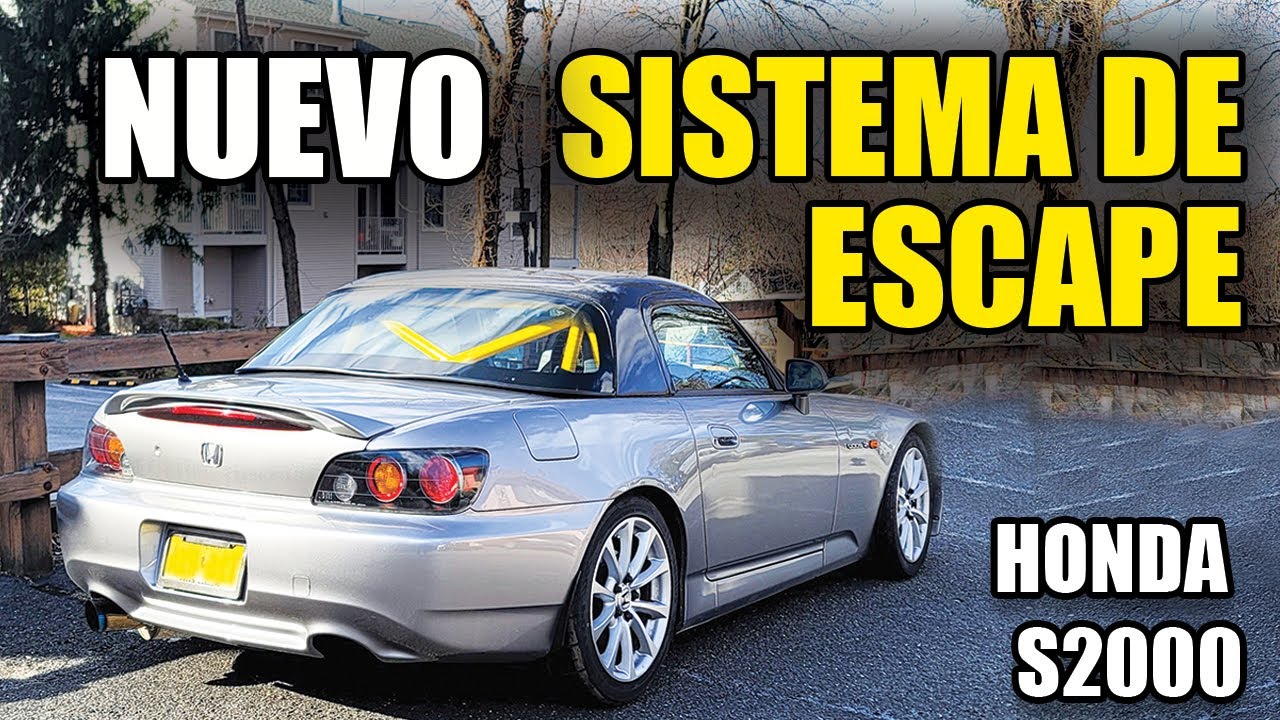 Instalamos Nuevo SISTEMA DE ESCAPE Para El HONDA S2000🔥 - YouTube