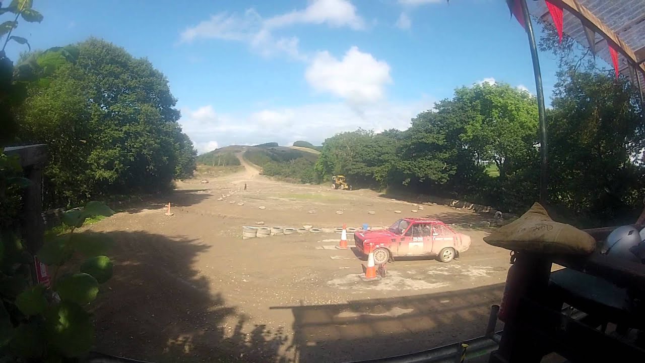 winning run at phill price rally school - YouTube