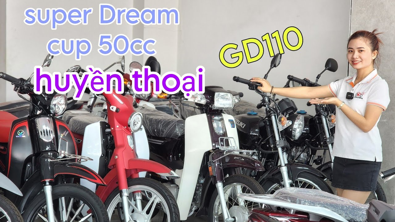 top mẫu xe huyền thoại Super Dream cup 50cc 2023 có nên chọn | an thanh ...